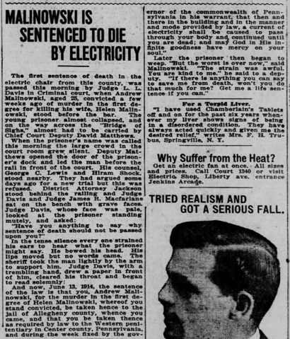 Andrew Malinowski – State Killings in the Steel City: The History of ...